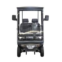 China Double Seat 4 Wheel Golf Electric Mobility Scooter With Sliders And Headrest  With LCD Display LED Lighting for sale