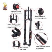 China 27.5/29er Dual-crown Inverted Downhill Suspension Fork for DH Mtb USD-8N 8inch travel for sale