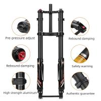 China USD-8fat Fat Bike Snow Bike Dual-Crown Downhill Inverted Fork for sale
