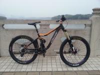 China 26er Aluminum Full Suspension Mountain Bike Frame 6