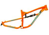 China 26/27.5er Enduro Full Suspension Mtb Aluminum Bicycle Frame 170mm Travel for sale
