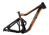 China 26er Aluminum Full Suspension Mountain Bike Frame 6