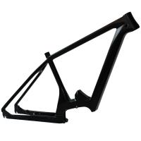 China 27.5er Carbon Fiber Ebike MTB Frame Fits with Bafang Mid-Drive System for sale