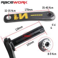 China Road Bicycle Carbon Gxp Hollow Integrated Crank 10/11s Single Disc Double Disc 170mm Length for sale