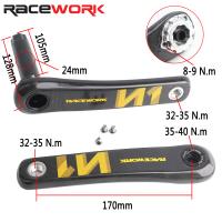 China Road Bicycle Carbon Gxp Hollow Integrated Crank 10/11s Single Disc Double Disc 170mm Length for sale