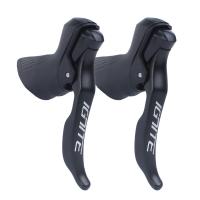 China 9-Speed Road Bicycle Shifting Handle Brake Lever Derailleur Manual Lever Black Color for sale