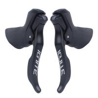 China 9-Speed Road Bicycle Shifting Handle Brake Lever Derailleur Manual Lever Black Color for sale