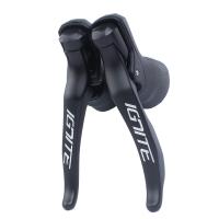 China 9-Speed Road Bicycle Shifting Handle Brake Lever Derailleur Manual Lever Black Color for sale
