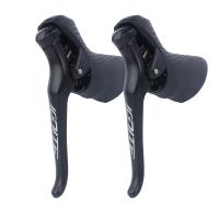 China 9-Speed Road Bicycle Shifting Handle Brake Lever Derailleur Manual Lever Black Color for sale