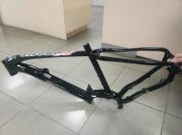 China 27.5er Plus Aluminum Ebike Frame with Shimano E8000 Mid Drive electric Hardtail Mtb for sale