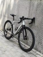 China Aluminum Alloy Road Bicycle Frame Flat Mount Disc Road Bike Bike Frame Internal Cable Routing for sale