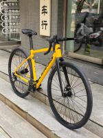 China Lightweight Aluminum Gravel Bike Frame 700x38c with Tapered Headtube for sale