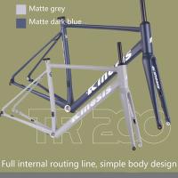 China 700x32c Lightweight Road Racing Bike Frame Aluminum Alloy Disc Road Bicycle for sale
