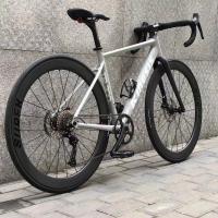China 700x32c Lightweight Road Racing Bike Frame Aluminum Alloy Disc Road Bicycle for sale