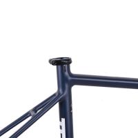China Disc Brake 700x32c Aluminum Road Bike Frame with Flat Mount and Internal Cable Routing for sale