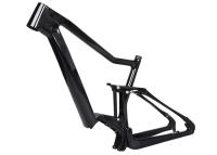 China 27.5Plus/29er Full Suspension Carbon Electric Bike Frame Bafang Mid-drive Ebike Frame for sale