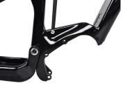 China 27.5Plus/29er Full Suspension Carbon Electric Bike Frame Bafang Mid-drive Ebike Frame for sale