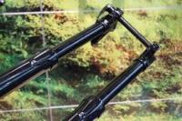 China 29ER Mountain BIKE FORK Inverted Air Suspension Fork MTB Bicycle  Suspension Fork RST for sale