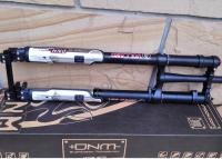 China DNM USD-8 Mountain Bike Fork Ebike Suspension Fork Dual Crown Inverted Mtb Bicycle  Downhill 8