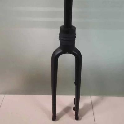 China 700x50c Bike Aluminum Single Shock Fork 25mm travel 100x15 Dropout Disc Brake for sale