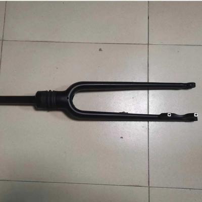China Customized Aluminum Single Shock Bike Fork 35mm travel 100x15 Dropout Disc Brake for sale