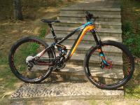 China 27.5er Enduro Full Suspension Frame Aluminum Mountain Bike Frame 164mm S/M/L OEM MTB for sale
