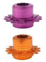 China Lightweight Single Speed Dirt Jump Gear AL7075 Sprocket 12T, 14T, 16T Flywheel Kit for sale