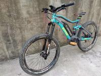 China Bafang 250W Trail Full Suspension E-bike Frame Mid-Drive Pedelec emtb Electric Mountain Bike for sale