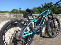 China Bafang 250W Electric Full Suspension Bike Frame Mid-Drive Pedelec emtb E-bike G330 for sale
