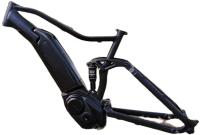 China Electric Full Suspension Bicycle Frame for sale
