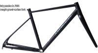 China Wide Tire Stock Gravel Bike Frame 700x45c Lightweight Beach Bicycle for sale