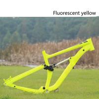 China Aluminum Alloy Full Suspension Frame with Inner Cabling Routing System for sale