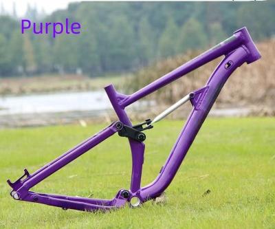 China Enduro Mountain Bike Full Suspension Frame 17 Inch Size 27.5 Inch Wheels for sale