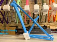 China 26/27.5er AM All Mountain Hardtail Mtb Frame Aluminum Bike Frame 17 Inch Inner/Outer Cable Routing for sale