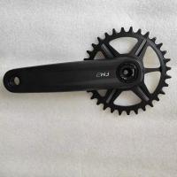 China Aluminum Alloy Mountain Bike Crank Set DUB 29mm Axle Direct Mount Chain Ring Bicycle Crank for sale