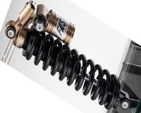 China 200-265mm Customized Dirt Bike Piggyback Shock Ebike Spring Shock LSC/HSC/LSR Damper for sale