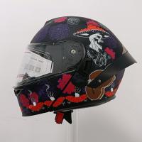 China Popular Flip up Helmets Motorcycle DOT ECE 22.06 Certificate Helmet With Double Visors for sale