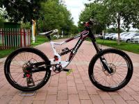 China 26er Downhill Full Suspension Frame KSD900 8inch/203mm travel Mountain Mike for sale