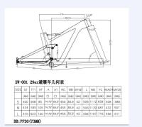 China 29er Carbon Full Suspension Frame  15