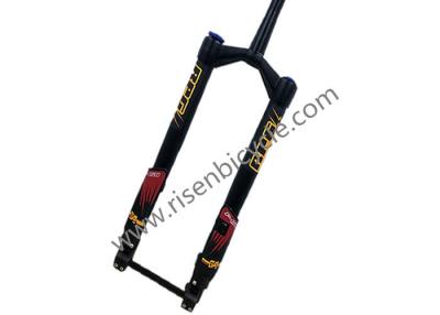 China 26er/27.5er Fat Bike Inverted Air Suspension Fork 150x15mm Dropout Rebound/Compression for sale