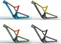 China 29er Carbon Trail Full Suspension Frame 130mm Travel Mountain Bike 148x12 for sale