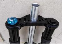 China Rst Killah Dual-Crown Mountain Bike Fork 8 inch Travel 26/27.5er Mtb Suspension for sale
