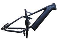 China Shimano E8000 Full Suspension Ebike Frame Electric Aluminum Mountain Bike Mid-Drive for sale