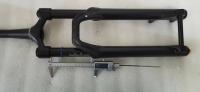 China 24er Air Suspension Mountain Bike fork with reboud/ compression 80-140mm travel for sale