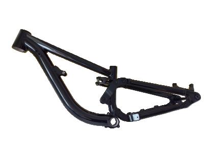 China 20er Kids Full Suspension Mountain Bike Frame Junior XC Softtail Frame for sale