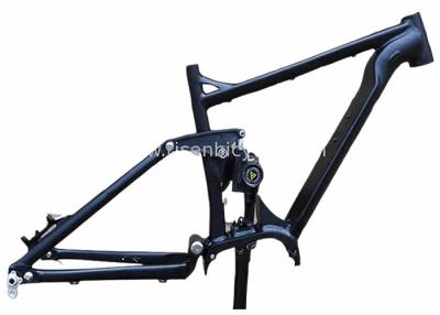 China Full Suspension Electric Bike Frame Boost 27.5 Plus/29er  mid drive Bafang 1000w Ebike for sale