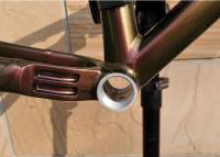 China 26er Aluminum BMX Dirt Jump Bike Frame Strengthened 100-120mm Travel for sale