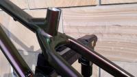 China 26er Aluminum BMX Dirt Jump Bike Frame Strengthened 100-120mm Travel for sale