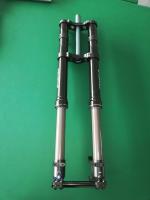 China 26/27.5/29er Ebike Dual CrownInverted/Upside Down Air Suspension Fork 217mm travel for sale