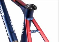 China Kinesis 700c Lightweight Aluminum Road Bike Frame Disc Brake Frameset+Fork for sale